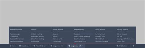 Responsive Horizontal And Vertical Bootstrap Mega Menu By Logicalstack