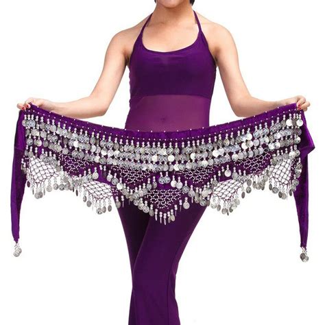 New Style Coins Belly Dance Waist Chain Hip Scarf Bellydance Belt Belly