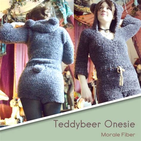 Teddy Bear Onesie Morale Fiber