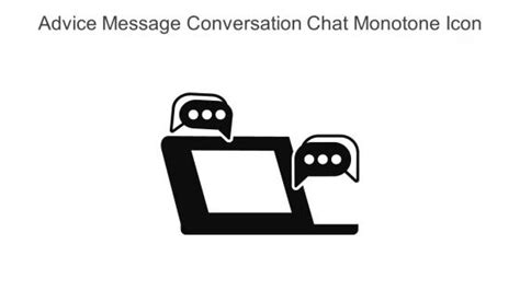 Chat Conversation Icon PowerPoint Presentation And Slides PPT Sample SlideTeam