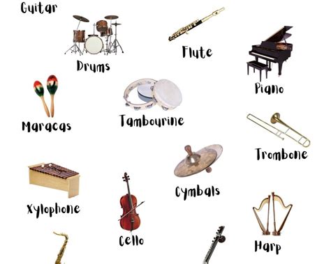 Different Sounds Of Instruments