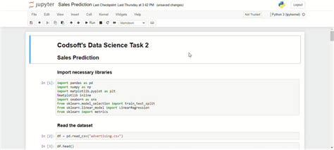 Himanshu Rana On Linkedin Sales Task2 Codsoft Github Internship