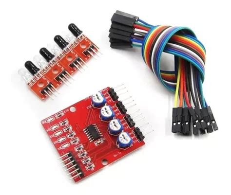 módulo detector de obstaculos infrarrojo 4 canales p arduino en venta