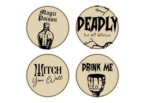 Printable Apothecary Labels