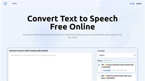 text to speech convert text to speech free online