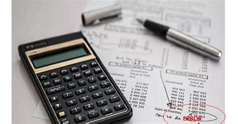 Four Types Of Accounting Errors