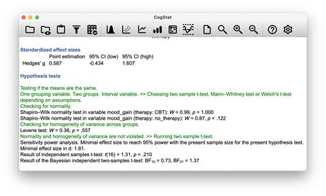 Chapter 12 Comparing Several Means One Way Anova Learning Statistics With Cogstat