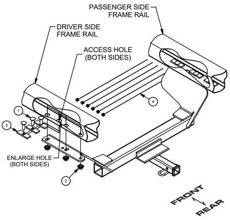 Curt 12201 Receiver Hitch Installation Guide