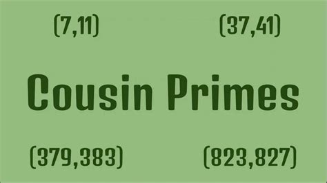 Cousin Primes