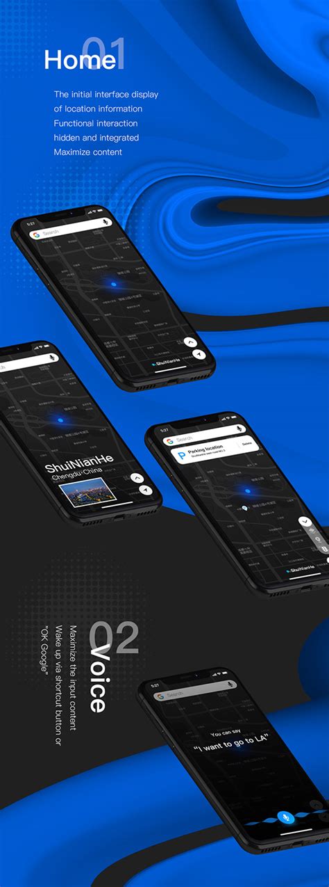 Google Maps Application Concept On Behance