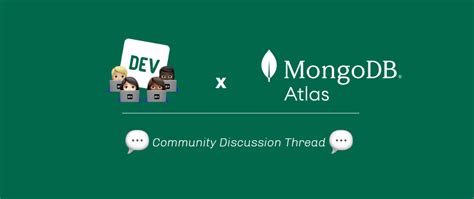 community discussion thread — mongodb atlas hackathon 2022 on dev dev