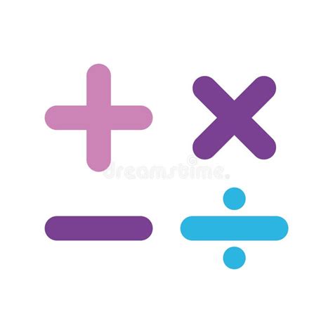 Math Operators Symbols Vector Stock Vector Illustration Of Commerce Operator 300453205