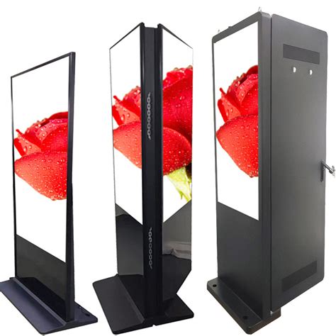 Outdoor Use Single Screen Double Sided Digital Signage Display Screens