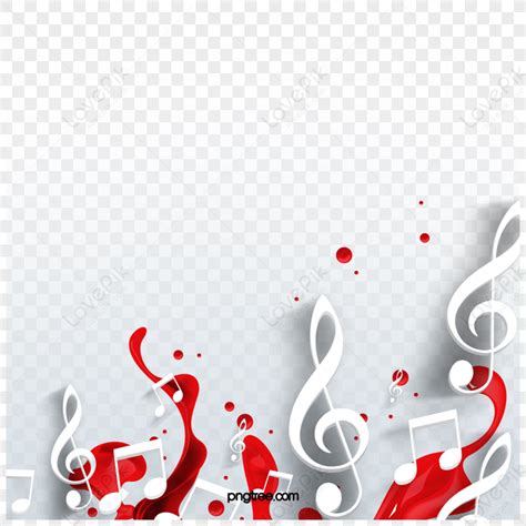 흰색 창의 질감 일러스트 입체 음표 물감구성목적 Png 일러스트 무료 다운로드 Lovepik