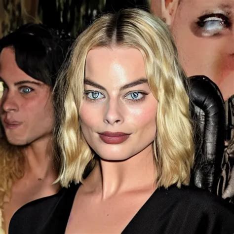 Margot Robbie In Drag Stable Diffusion