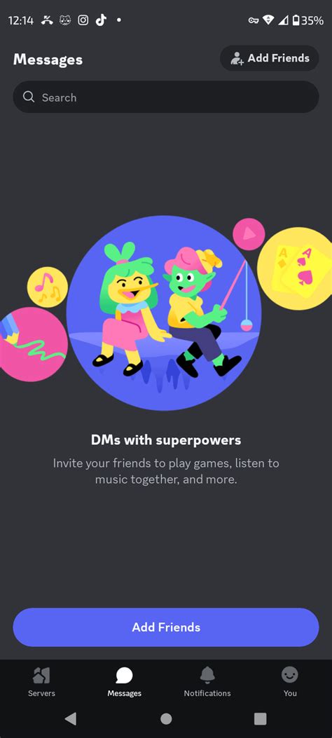 New Discord Mobile Layout R Discordapp
