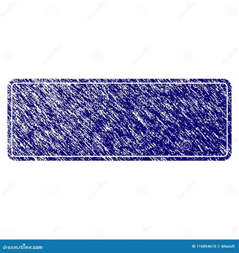 Grunge Textured Framed Filled Rounded Rectangle Stock Vector