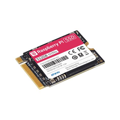 Raspberry Pi M 2 HAT With NVMe SSDs Pre Loaded With Raspberry Pi OS