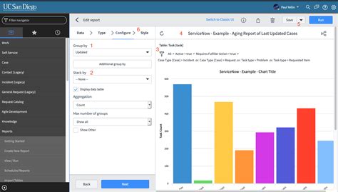 It Services How To View Edit Reports In Servicenow Information Technology