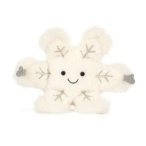 Jellycat Amuseables Snowflake Maison White