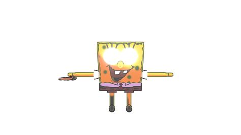 Fnf Pibby Spongebob 3d Model Blender By Coolbeanslollol On Deviantart