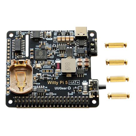 Witty Pi 5 Hat Real Time Clock And Power Management For Raspberry Pi