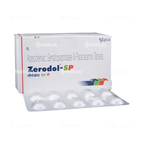 Zerodol Sp Tablet Price Uses Side Effects And How To Use Medibuddy