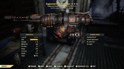 Fallout 76 Gauss Minigun By Spartan22294 On Deviantart