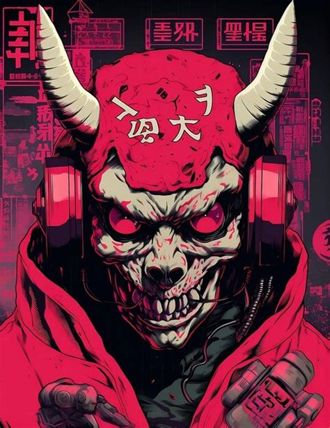 Premium Ai Image Red Devil