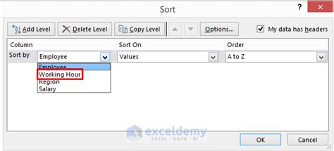 Excel Keyboard Shortcut Sort A To Z Operfwedding