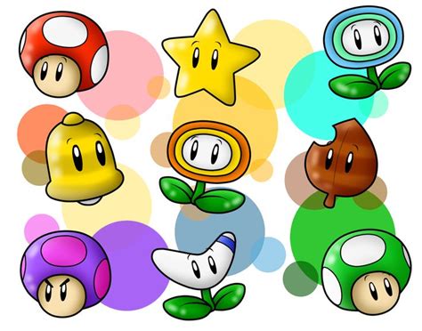 Random Marios Power Ups 1 By Boxbird On Deviantart Super Mario Art Mario Super Mario Bros