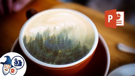 How To Create A Double Exposure Parallax Effect In Powerpoint Youtube