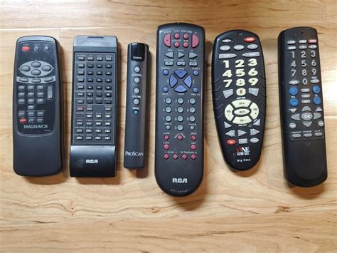 Old Remote Controls