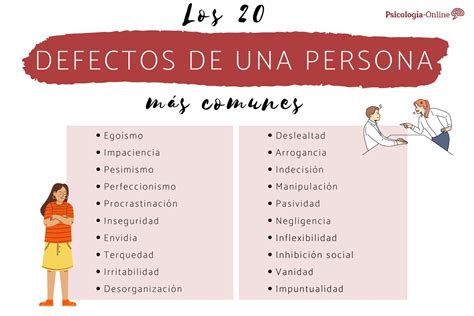 Descubre Los 10 Defectos Más Comunes En Una Persona Y Cómo Superarlos Tmagazine Líder En