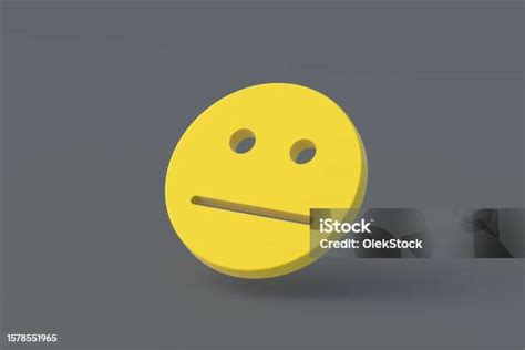 떨어지는 중립적 인 감정 얼굴 기분 표현 개념입니다 의견 및 피드백 3d 렌더링 유머에 대한 스톡 사진 및 기타 이미지 유머 피드백 3차원 형태 Istock