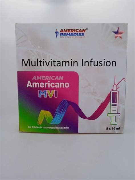 Americano Mvi Inj Multivitamin Injection 5 Ml At ₹ 100 Vial In Nagpur