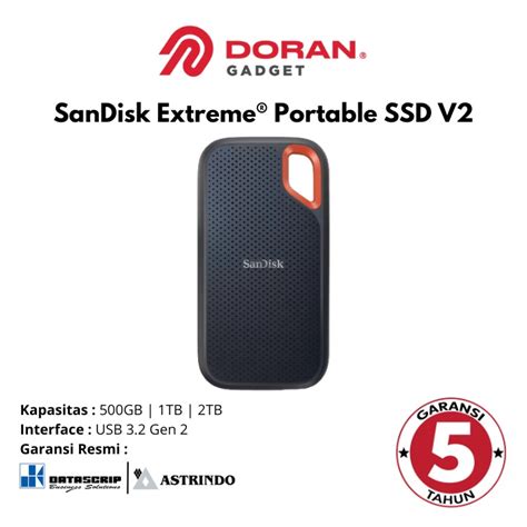 Jual Ssd External Eksternal Portable Portabel Gb Tb Tb Tb Gb Tera Tb Sandisk