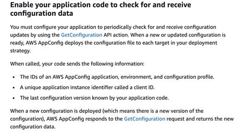Amazon Web Services Is There A Way To Know Configurations Updated In Aws Appconfig Stack