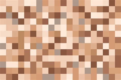 Blurred Censor Background Mosaic Pixel Nude Effect Brown Color Square Texture 49387705 Vector