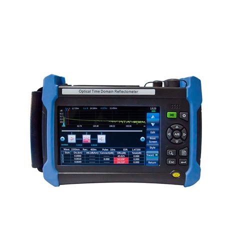 Chinese Handheld Otdr 13101550nm Dynamic Range 3735db Event Dead Zone