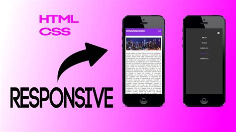 😏 MenÚ Desplegable Responsive Con Solo Html Y Css 🤫 Youtube