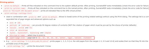 Print Settings Paper Statement Not Work Issue Sumatrapdfreader Sumatrapdf GitHub