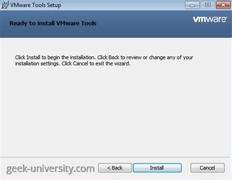 Install VMware Tools In Windows VMware Player