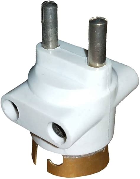 Two Pin Bulb Socket Adapter Porcelain Outlet Plug Light Lamp Adapter