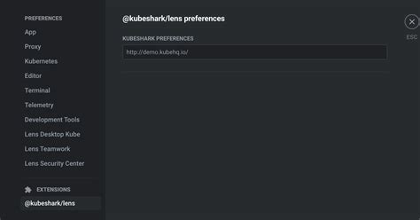Kubeshark Lens Extension Kubeshark