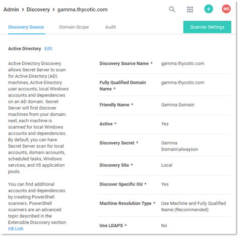 Extensible Discovery