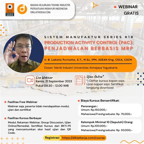 Sistem Manufaktur Series 18 Production Activity Control Pac