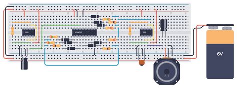 555 Timer Music Box A Synthesizer With 10 Tone Sequencer
