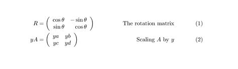 Horizontal Alignment How Can I Align This Tex Latex Stack Exchange