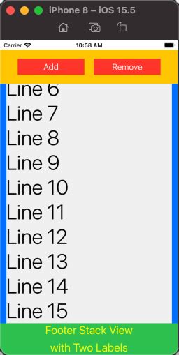 Ios Issue With Scrollview Stackview Stack Overflow